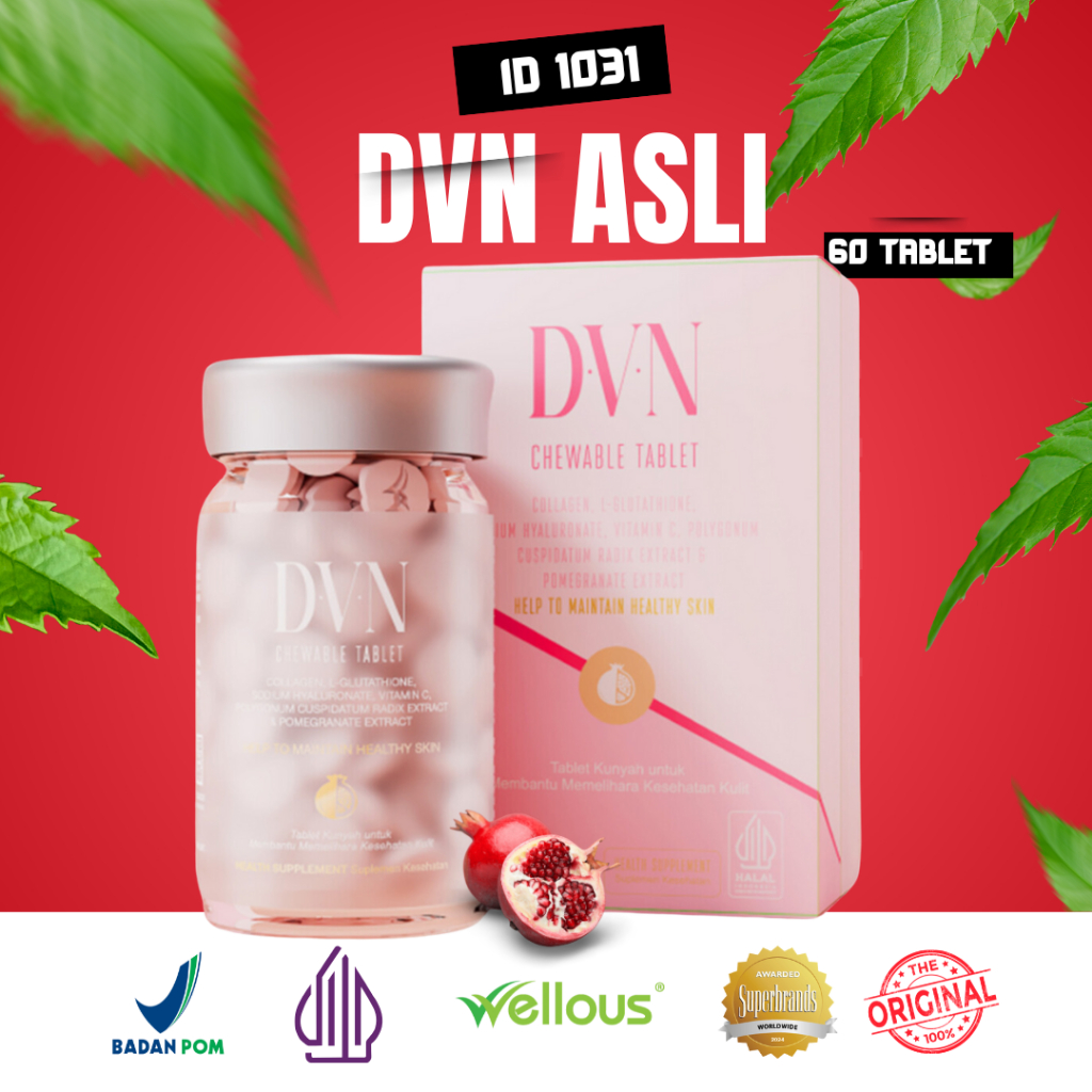 Jual DVN COLLAGEN ORIGINAL ISI 60 BUTIR - RESMI ID I1031 | Shopee Indonesia