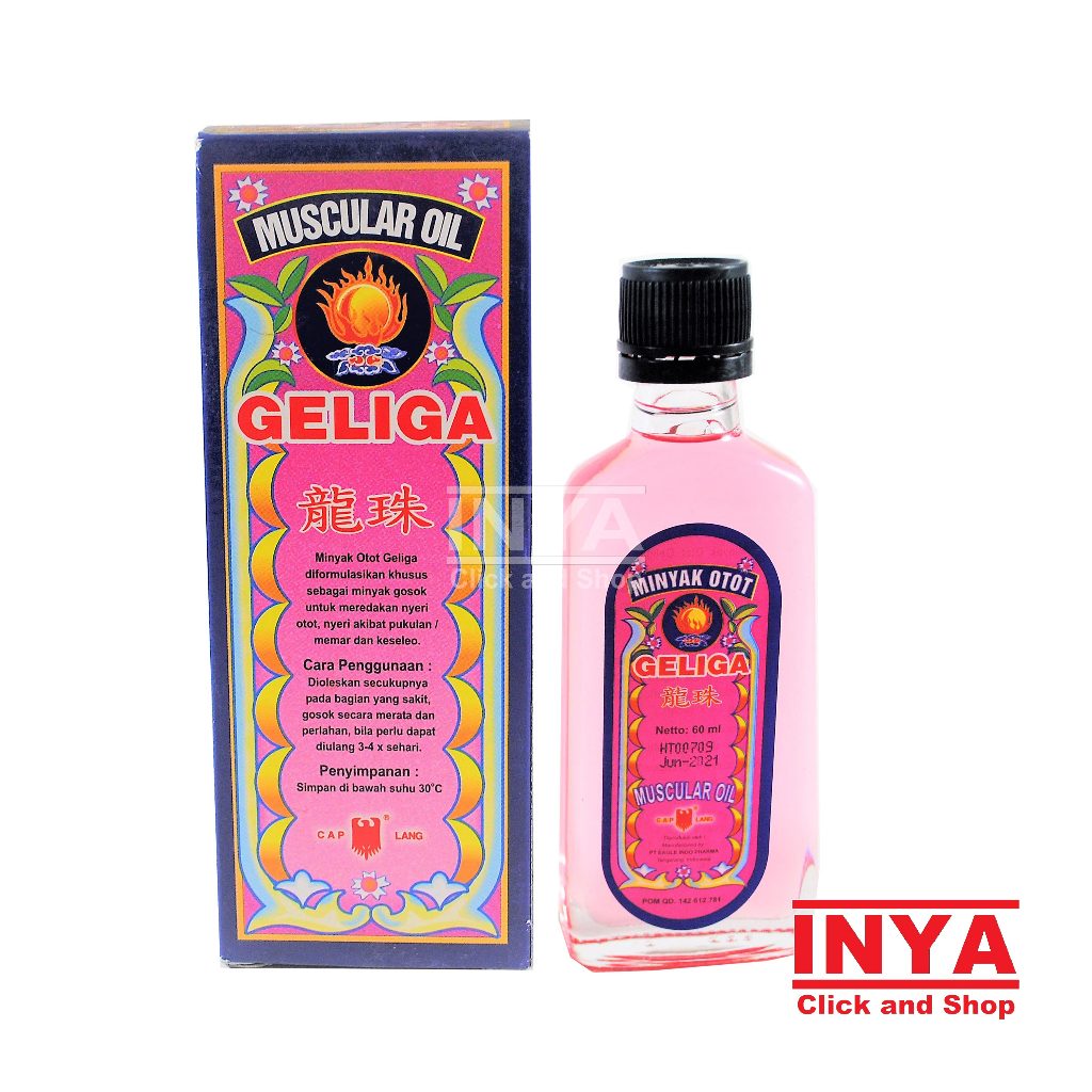 Jual Minyak Urut - Obat Gosok MINYAK OTOT GELIGA 60ml | Shopee Indonesia