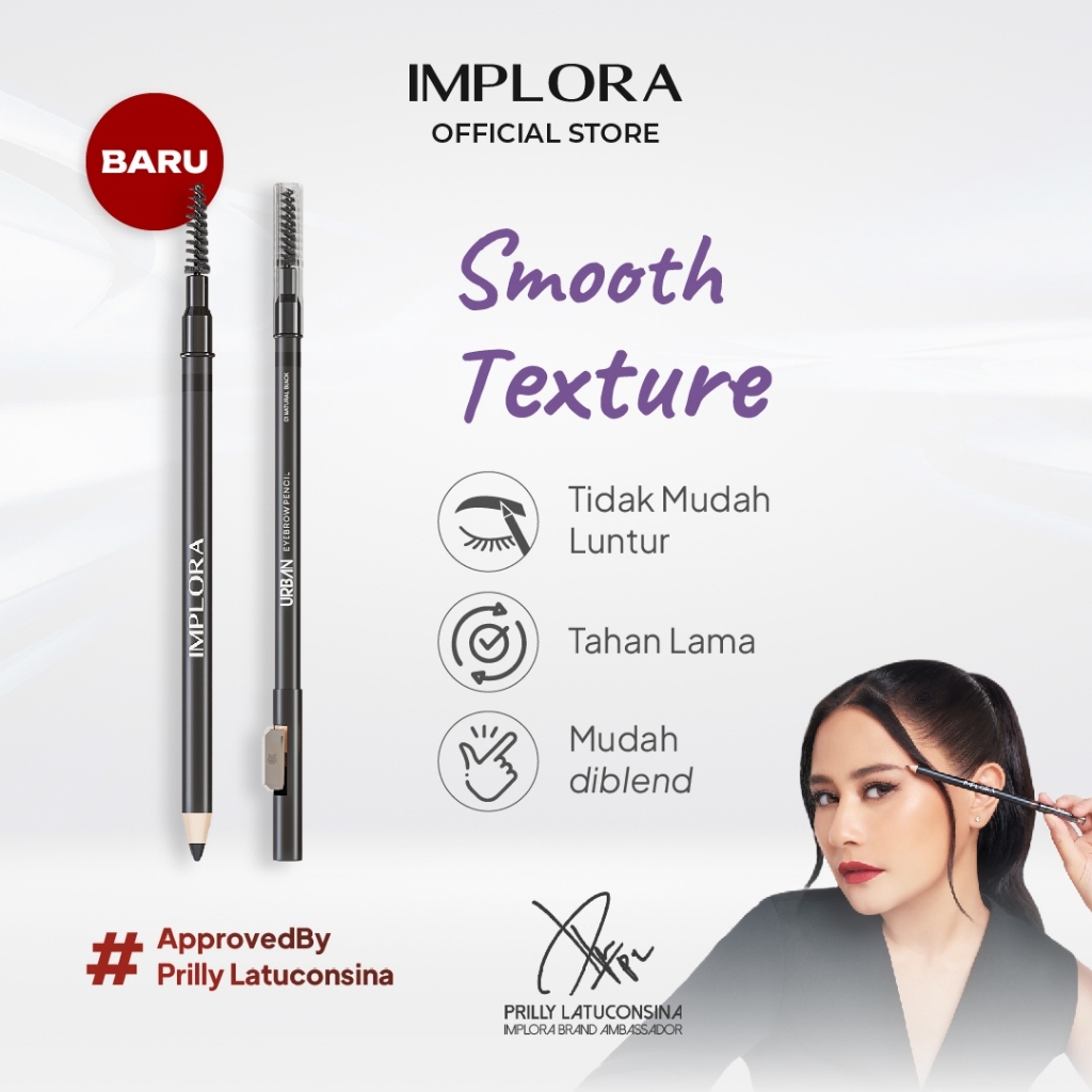 Jual IMPLORA Urban Eyebrow Pencil 2.5gr / Pensil Alis Smooth Texture ...
