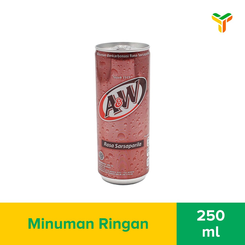 Jual A&W Can 250 Ml | Shopee Indonesia