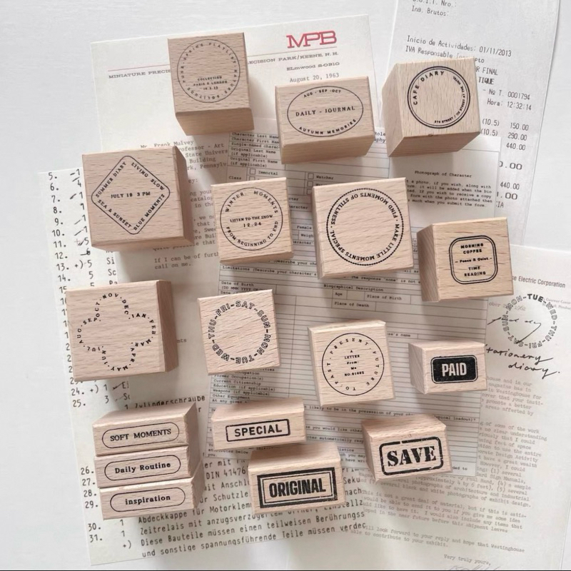 Jual Two Raccoons Record Rubber Stamp | Shopee Indonesia