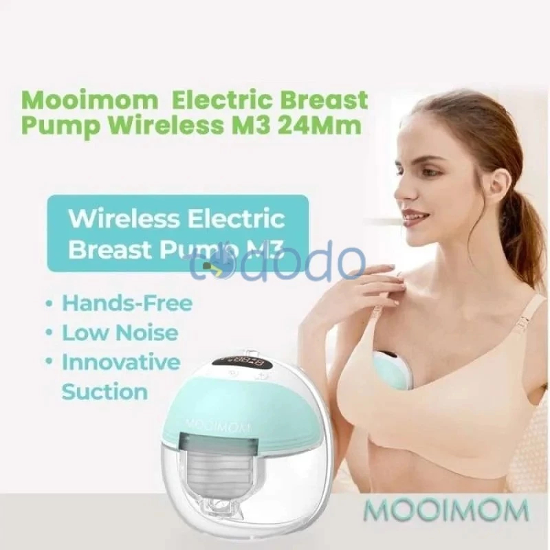 Jual Pompa Asi Elektrik Mooimom Wireless Electric Breastpump M3 24mm ...