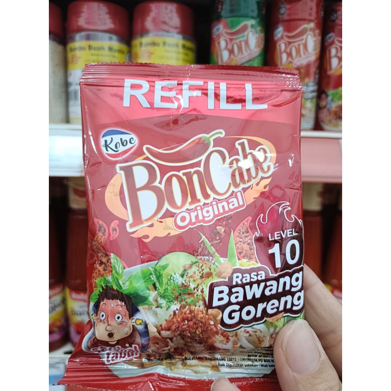 Jual BON CABE REFILL 35 GR/BON CABE SACHET ORIGINAL LEVEL 10 15 30/BON ...