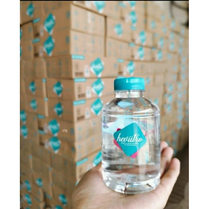 Jual AIR MINUM DEMINERAL HEVITRO BOTOL 220ML /1DUS ISI 24 | Shopee Indonesia