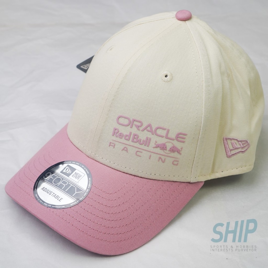Jual Topi Red Bull F1 contrast Light cream/pink original New Era ...