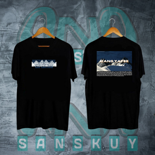 Jual Cth.Sanskuy || About Mountain || Kaos Premium | Warna Hitam ...
