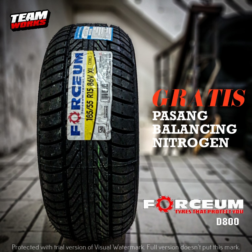 Jual BAN MOBIL ROTASI RING 15 LOKAL FORCEUM D 800 UKURAN 185 55 R15 ...