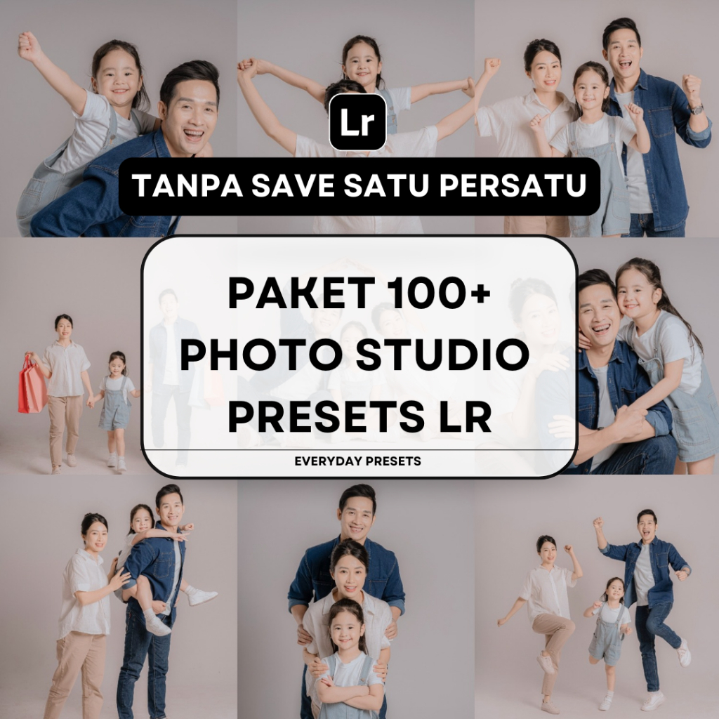 Jual Preset Lightroom Premium | 100+ Preset Photo Studio for Mobile and ...