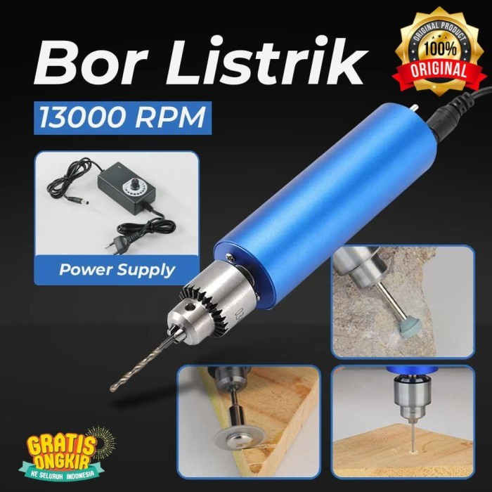 Jual mini bor listrik bor dc adjustable speed bor pcb bagus mesin bor ...