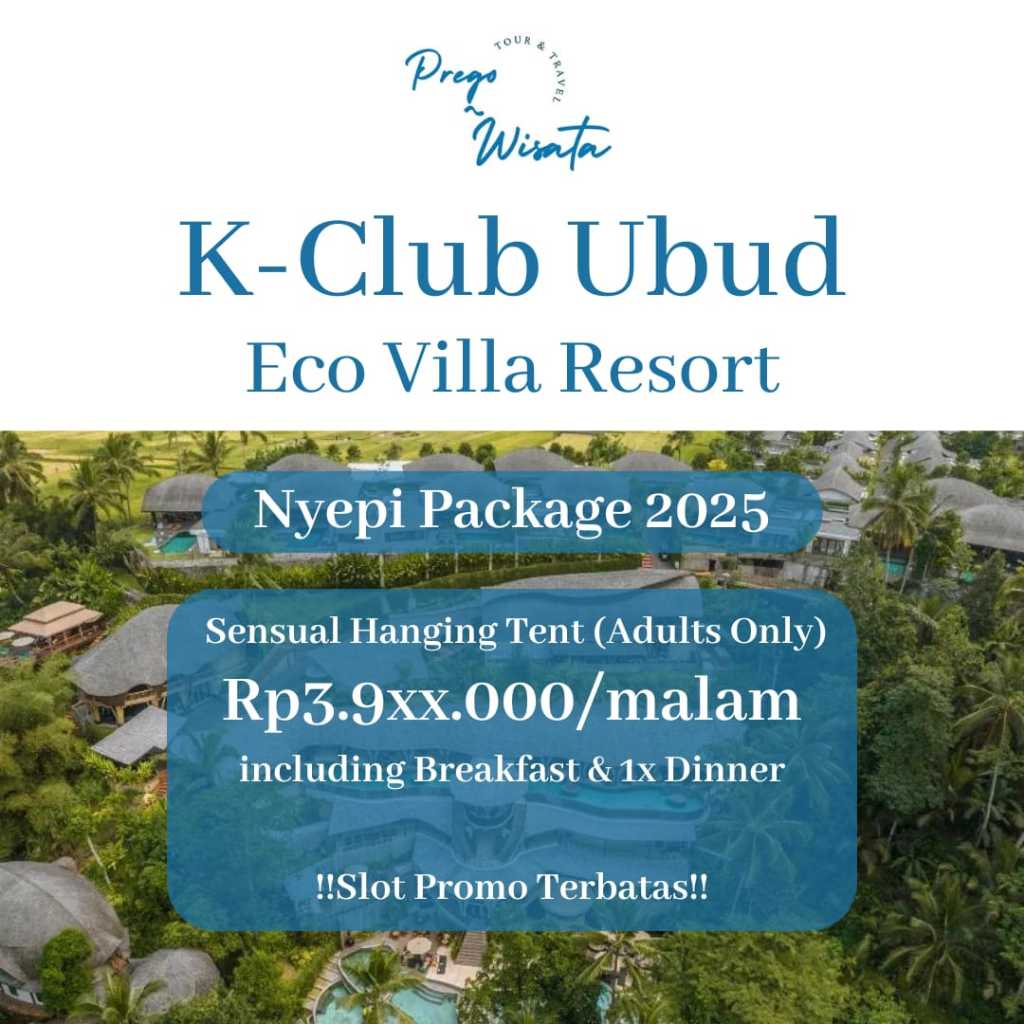Jual Paket Nyepi Hotel KClub Ubud Nyepi Package 2025 | Shopee Indonesia