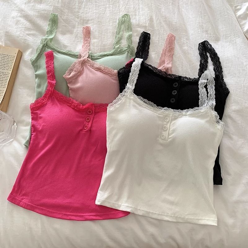 Jual HF~ Baju Tanktop BR1934 BraCup Bh Singlet Wanita Atasan Sexy Motif ...