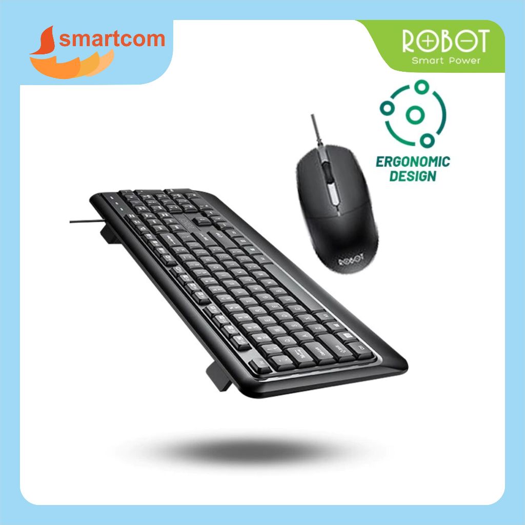 Jual ROBOT Set Combo Keyboard and Mouse KM2600 for Komputer/Laptop ...