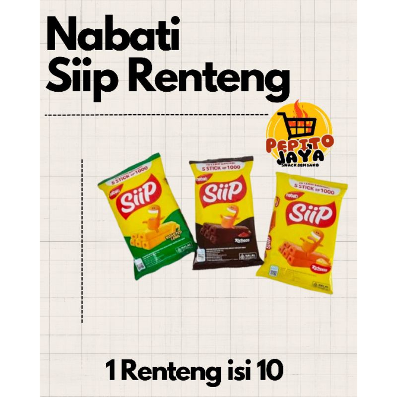 Jual Siip Nabati Renteng / Siip S2 Coklat Keju Jagung | Shopee Indonesia