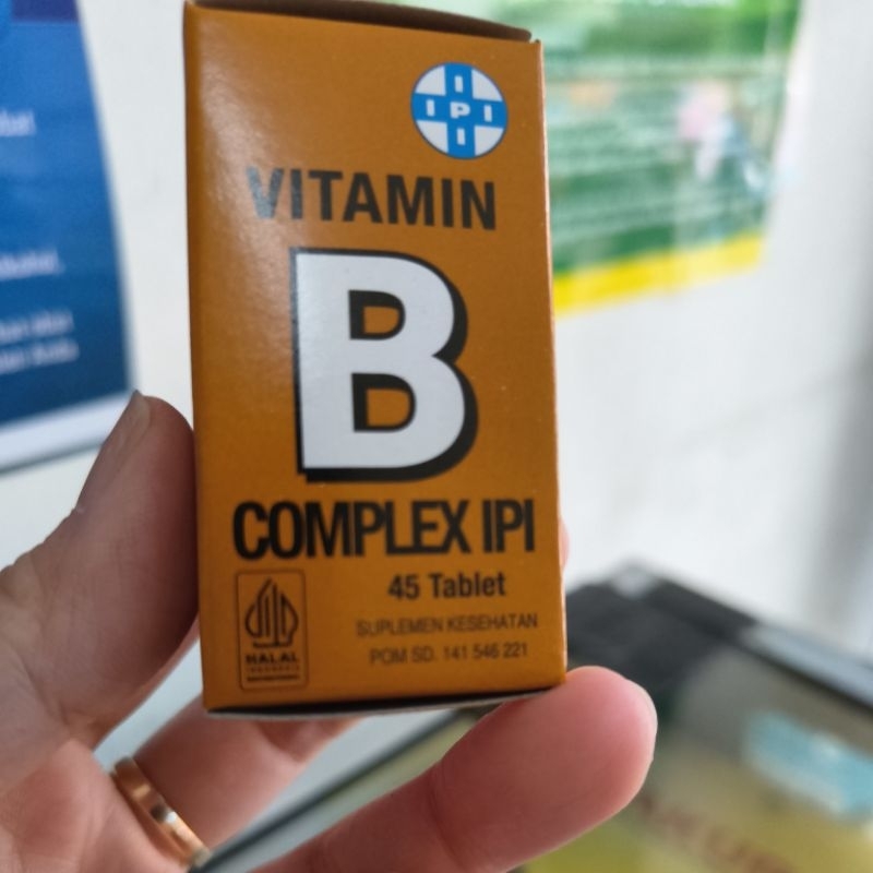 Jual Vitamin B complex Ipi isi 45 tablet | Shopee Indonesia