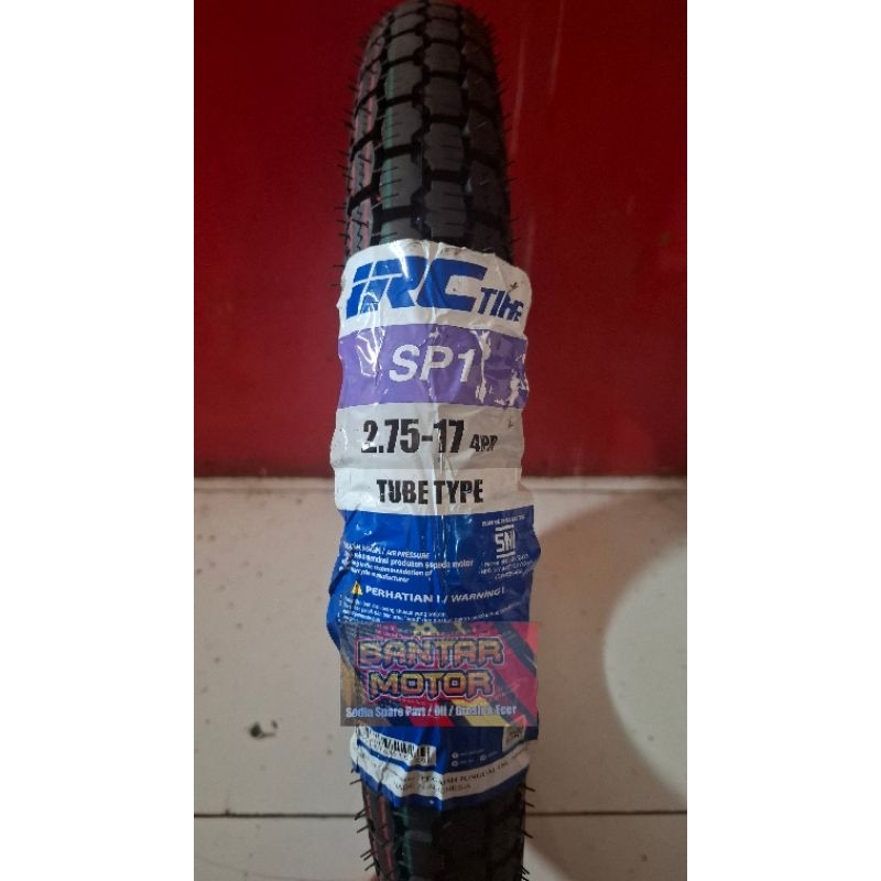 Jual BAN LUAR TUBETYPE(NON TUBLESS) IRC SP1 275-17 | Shopee Indonesia