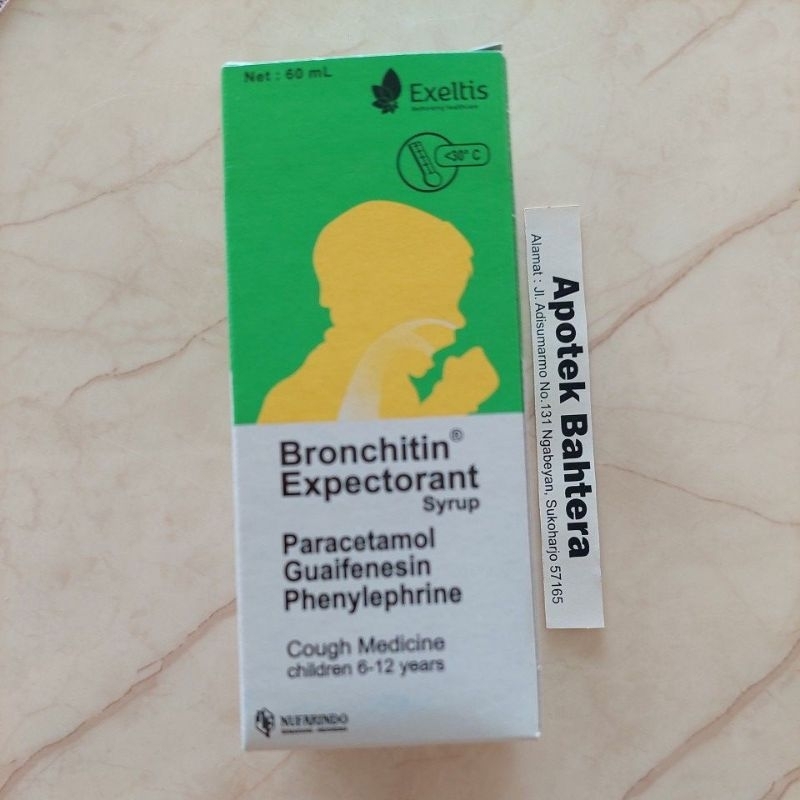 Jual BRONCHITIN Expectorant syrup 60ml | Shopee Indonesia