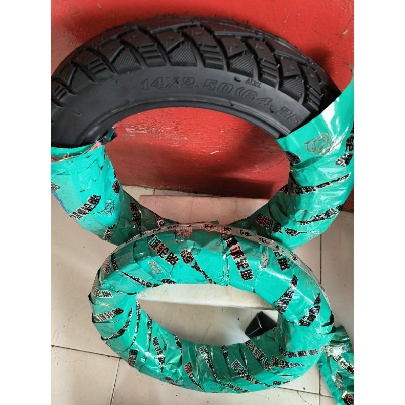 Jual Ban Luar Sepeda Listrik Tubbles 14X250 | Shopee Indonesia