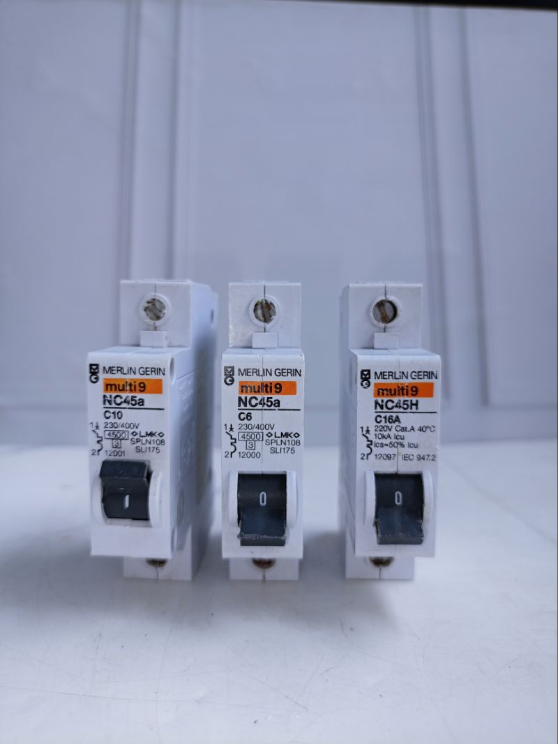 Jual MCB MERLIN GERIN MULTI9 1PHASE C6/C10/C16/C20/C25 | Shopee Indonesia