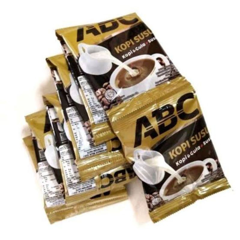 Jual KOPI ABC SUSU 1 RENCENG ISI 10 SACHET | Shopee Indonesia