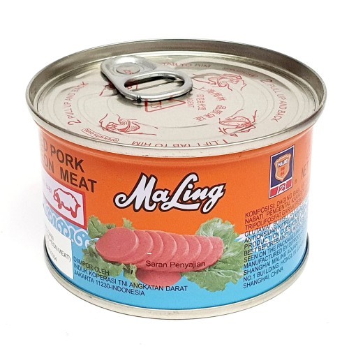 Jual TTS Maling Pork Canned Daging Babi 170gr Maling Kecil Lancheon ...