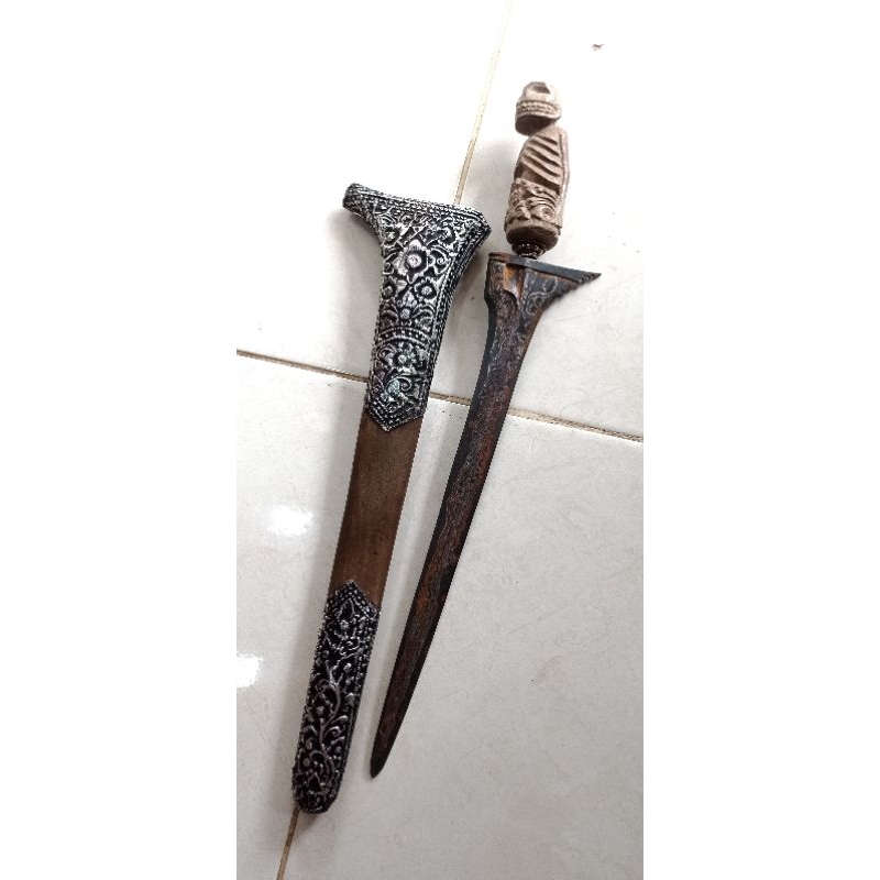 Jual Keris Bali pamor kulit semangka | Shopee Indonesia