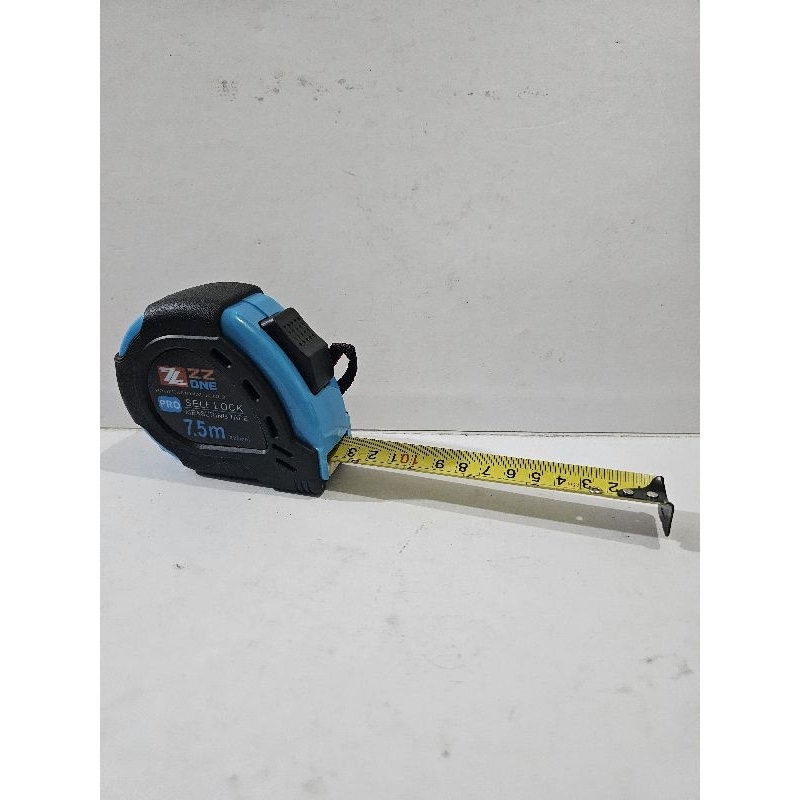Jual ZZOne Meteran 7.5M self lock measuring tape 7,5 meter | Shopee ...