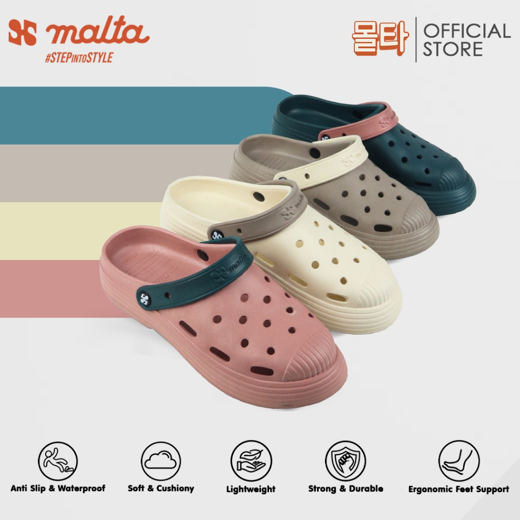 Jual Malta - Sepatu Sandal Crocs Wanita Karet Eva Sandal Rumah EVA ...
