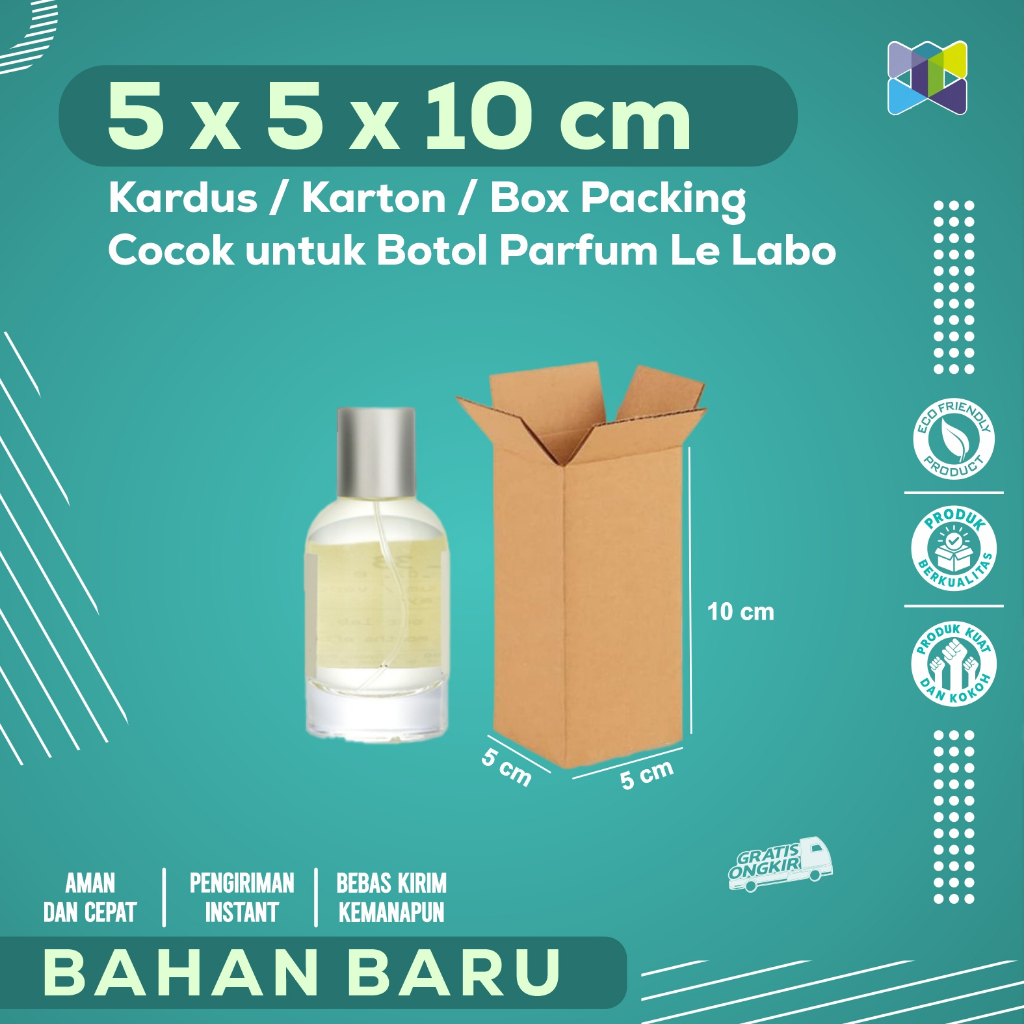 Jual Box Packing 5x5x10 / Kardus Packing / Karton Packing cocok untuk ...