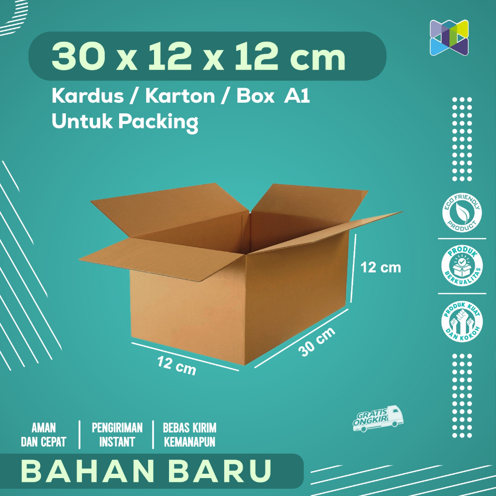 Jual Box Packing 30x12x12 / Kardus Packing / Karton Packing | Shopee ...