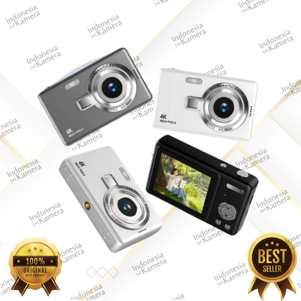 Jual 4K Camera Digital New 48MP 16x Powerful Zoom | Shopee Indonesia