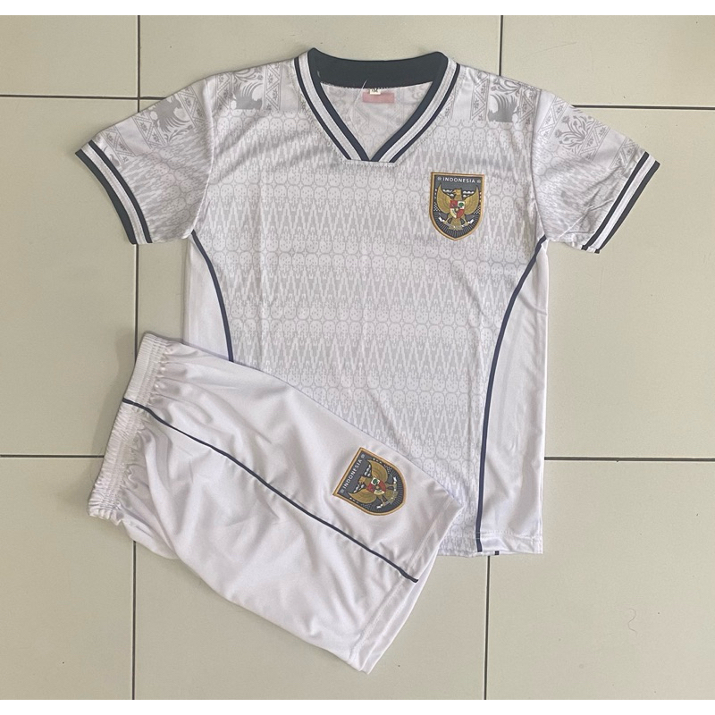 Jual Jersey Timnas INDONESIA AWAY PUTIH terbaru 2025 untuk usia 7 sampai 13 tahun | Shopee Indonesia