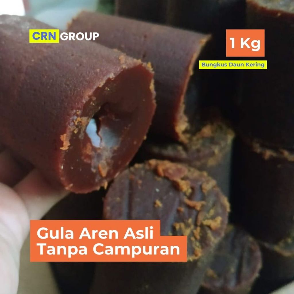 Jual [1 Kg] Gula Aren Asli Kemasan Daun Kering | Shopee Indonesia