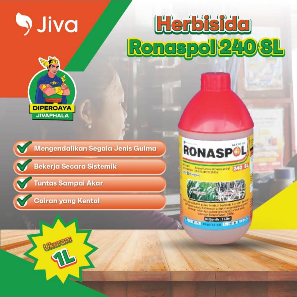 Jual Pembasmi Rumput Liar Ilalang Ronaspol 240 SL Herbisida Sistemik ...