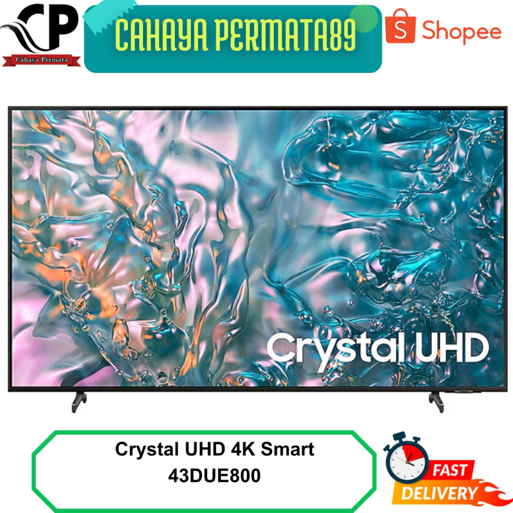 Jual SAMSUNG UA43DUE800K SMART TV CRYSTAL UHD 4K 43 INCH 43DUE800 // 43DU8000 | Shopee Indonesia
