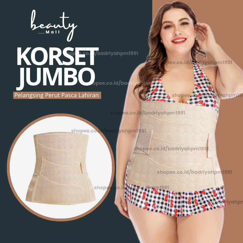 Jual Korset Pelangsing Wanita Super Jumbo Big Size Ukuran M L XL XXL XXXL XXXXL XXXXXL Corset ...