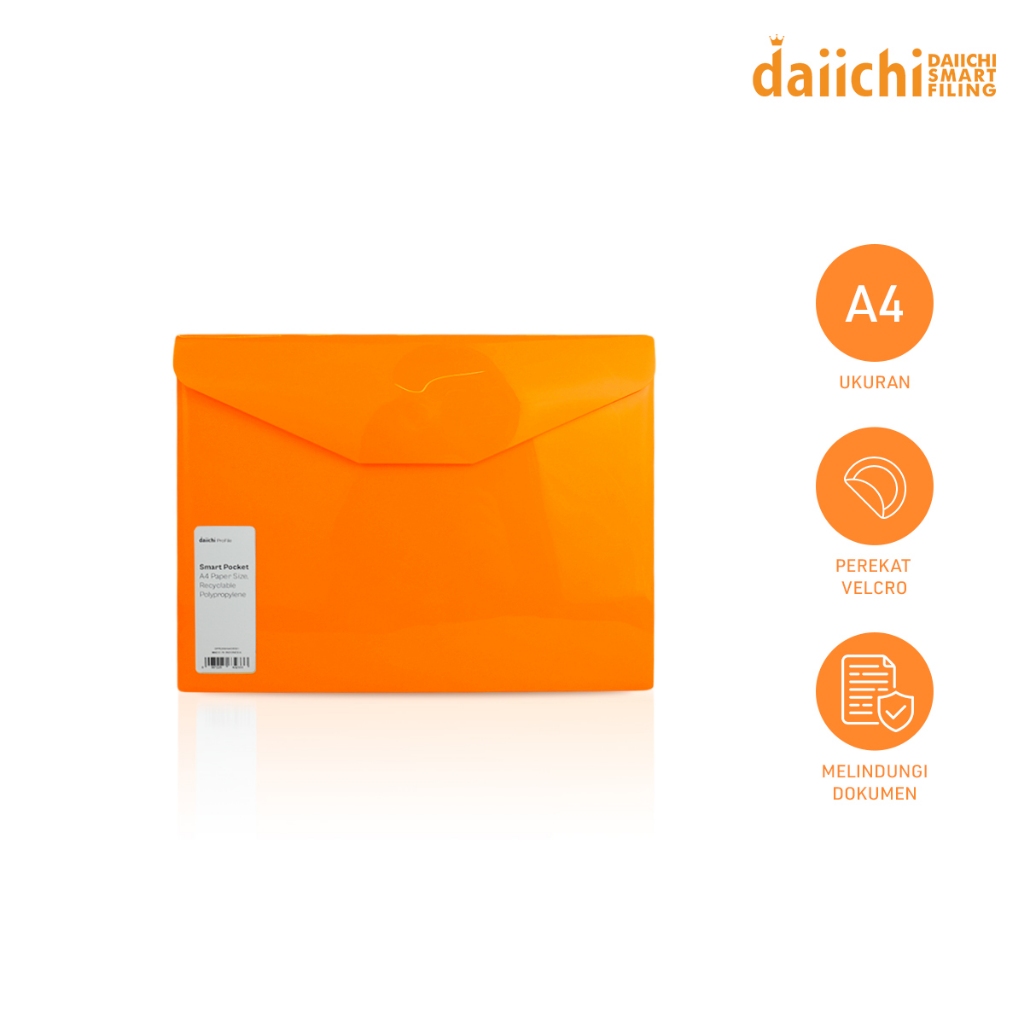 Jual Daiichi - Smart Pocket Map Plastik Amplop Perekat Sentuh Profile 2 ...