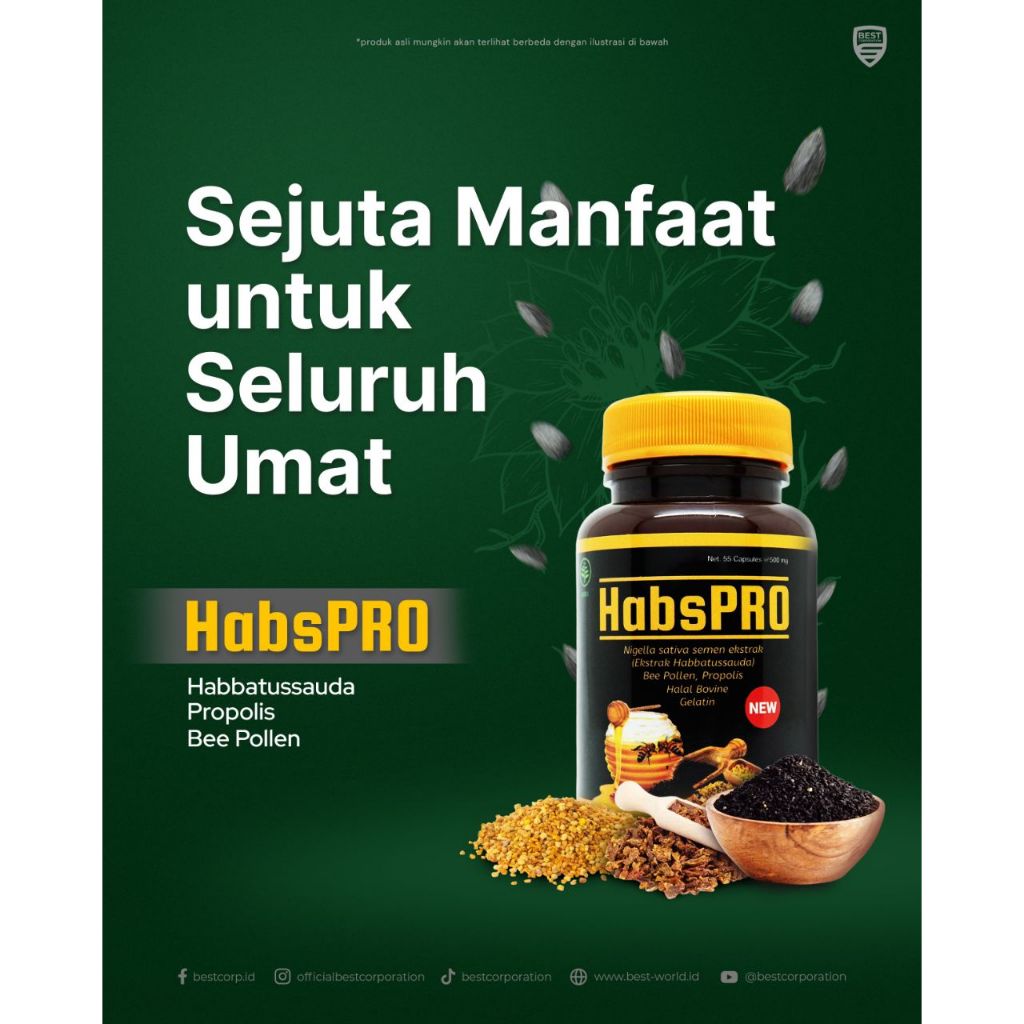 Jual HabsPRO - Sejuta manfaat untuk Seluruh umat | Shopee Indonesia