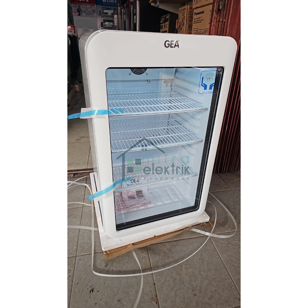 Jual GEA EXPO90CVD Mini Showcase 95 Liter 110 Watt Display Chiller ...