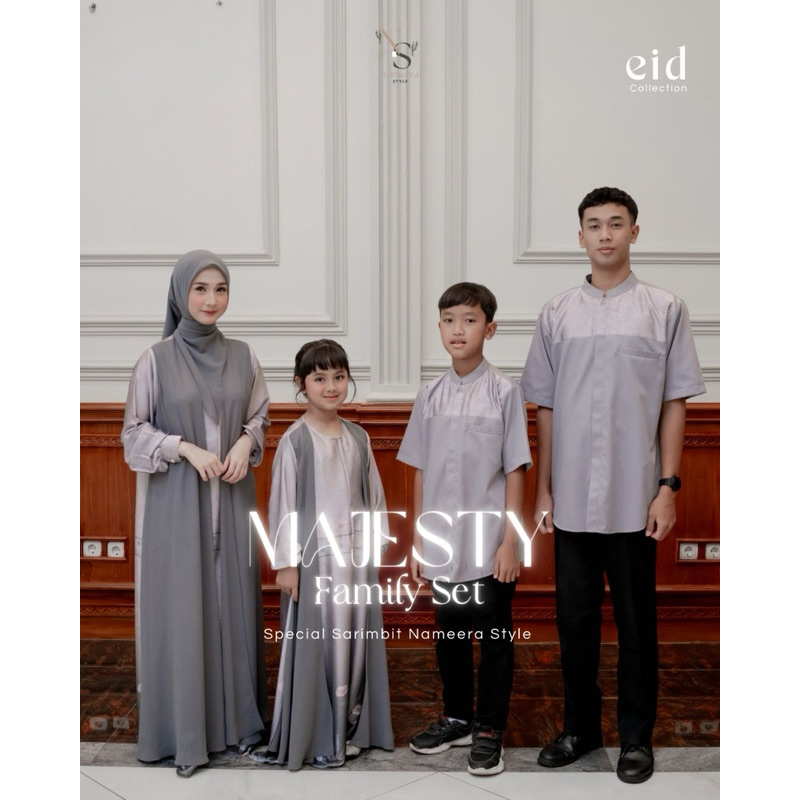 Jual MAJESTY FAMILY SET in Iron Grey - Sarimbit by Nameera Style | Baju ...