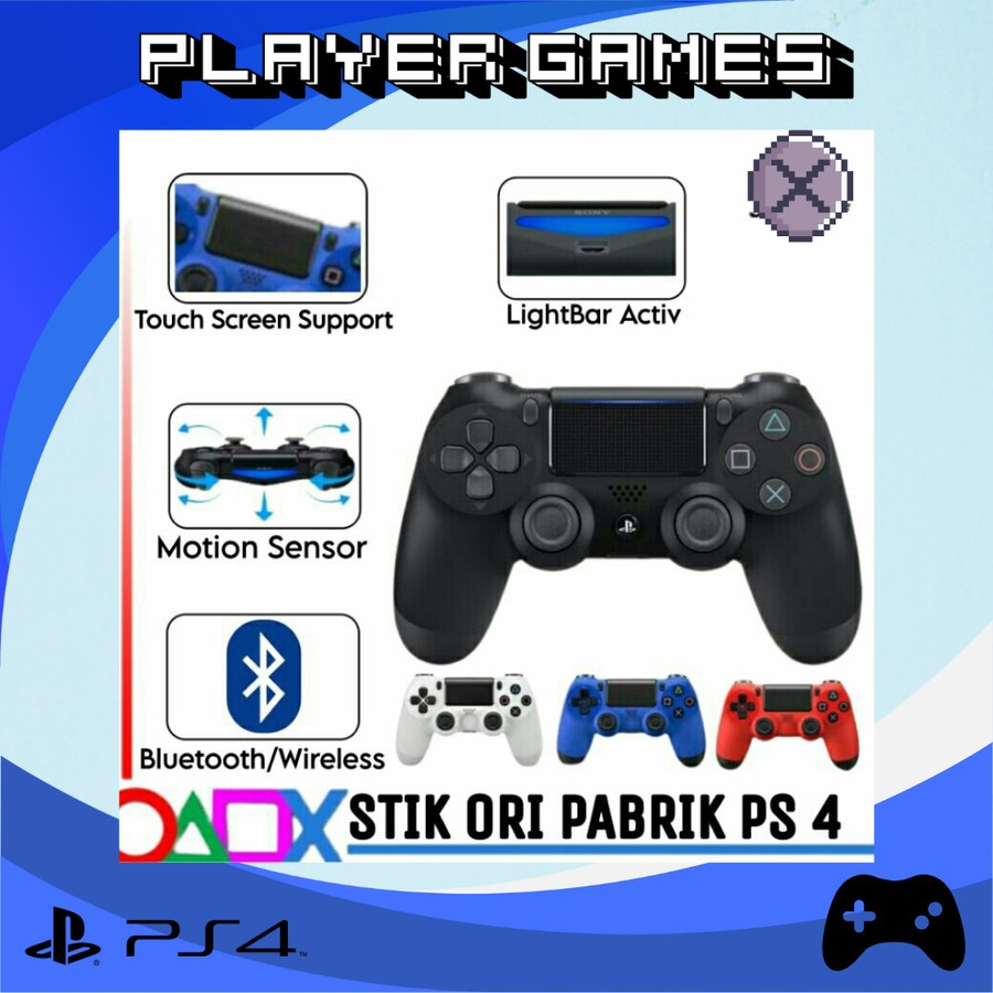 Jual STIK PS4 ORIGINAL PABRIK FREE KABEL USB - STIK PS4 OP - STIK PS4 ...