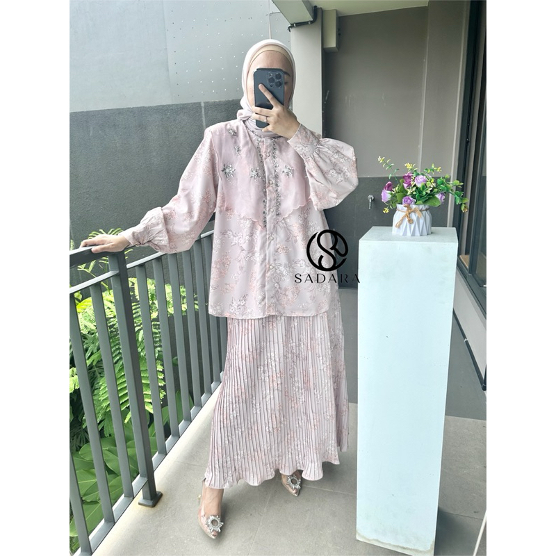 Jual DIANA SETELAN ATASAN dan ROK FULL PLISKET / ONESET PAYET MIX ...