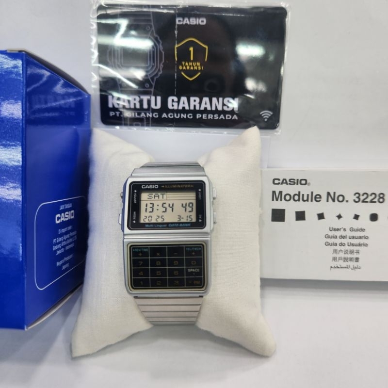 Jual Jam tangan Casio Calculator DBC-611-1DF DBC-611 Original Garansi Resmi | Shopee Indonesia