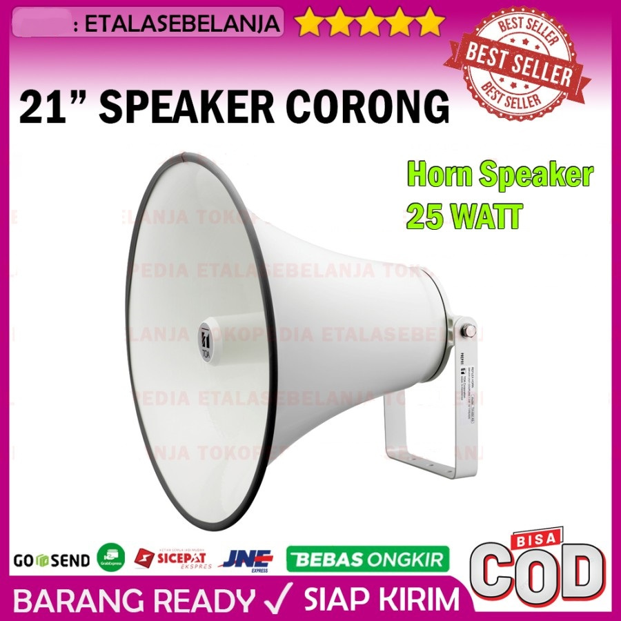 Jual SPEAKER CORONG TOA 21 INCH MESJID TOA BIG HORN SPEAKER - TOA ZH-5025BM | Shopee Indonesia