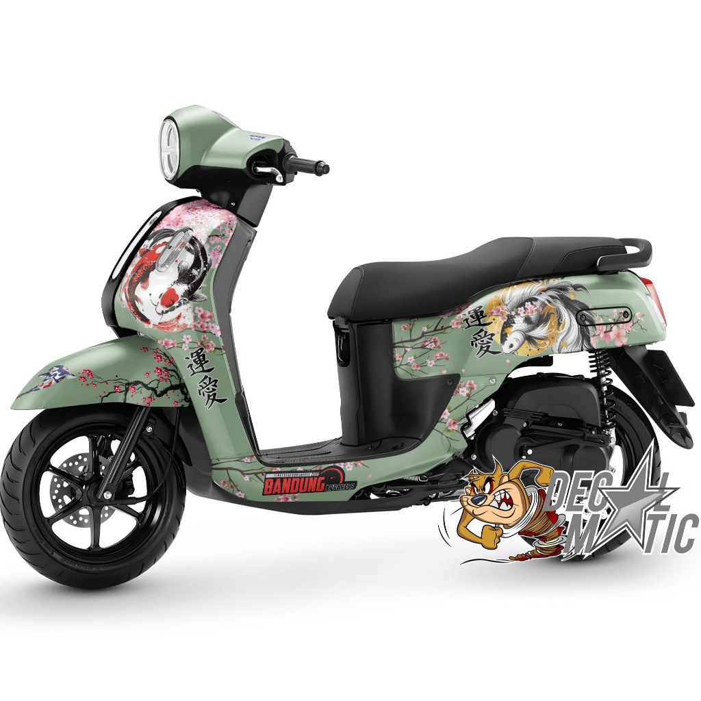 Jual Decal full body Motor Fazzio Stiker Fazzio Full Body - Japanese ...