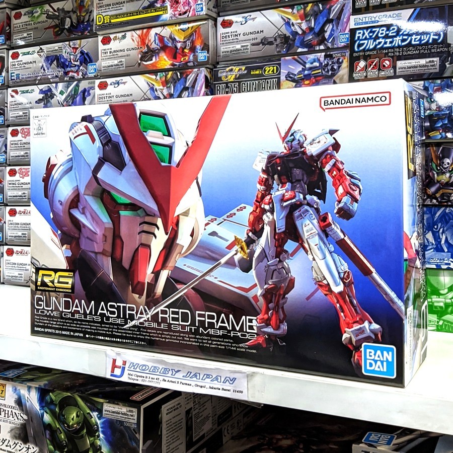 Jual RG Gundam Astray Red Frame ASLI | Shopee Indonesia