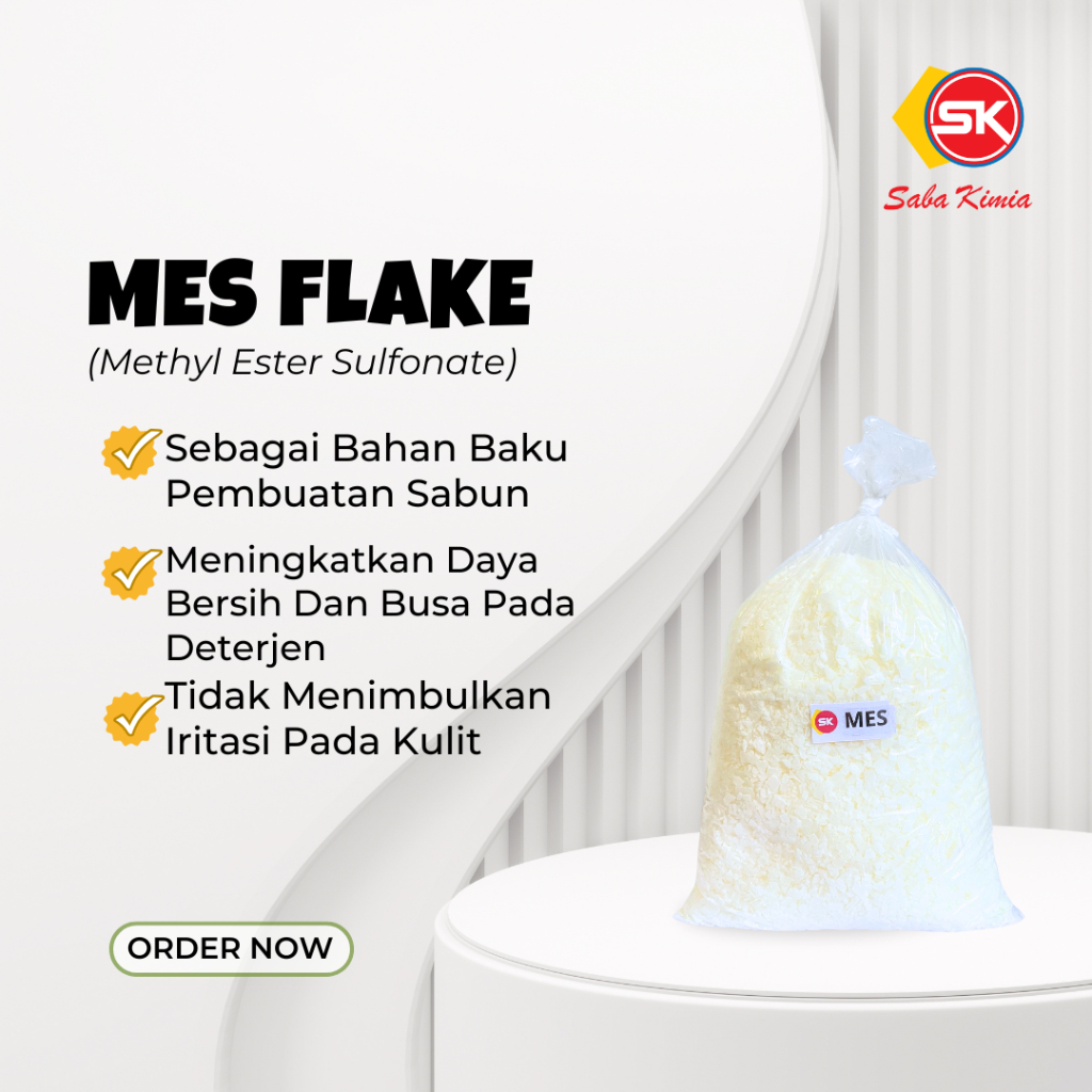 Jual Mes Flake / Methyl Ester Sulfonate / Surfaktan Nabati / Bahan ...