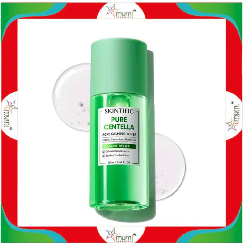 Jual SKINTIFIC PURE CENTELLA ACNE CALMING TONER 80ML | Shopee Indonesia