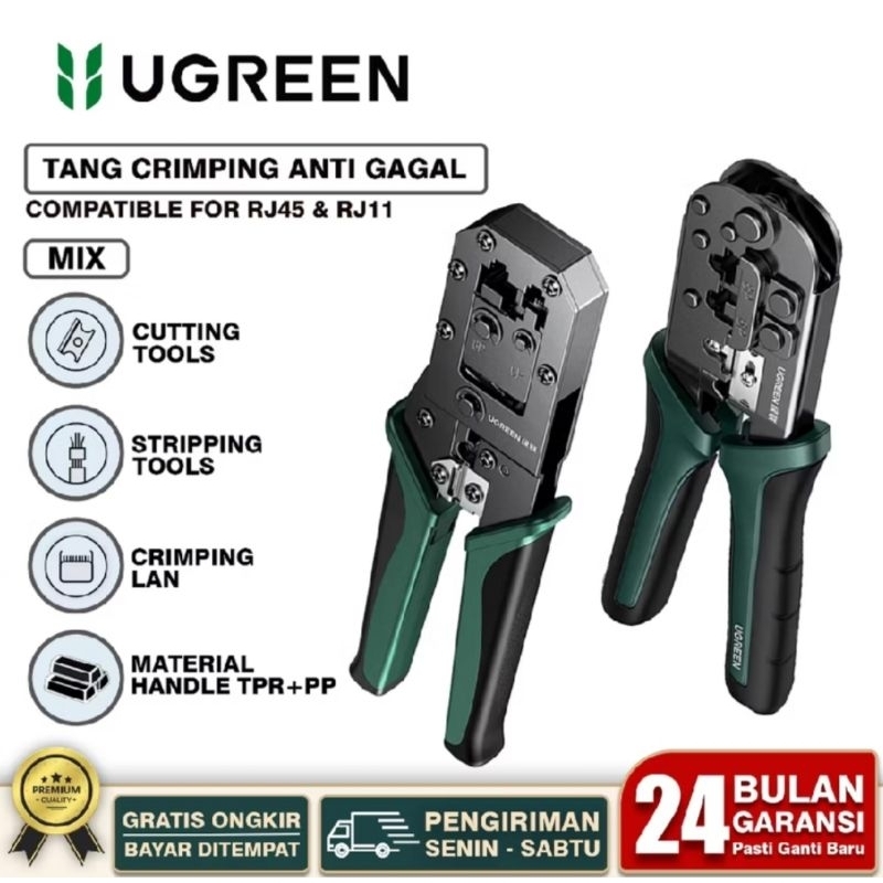 Jual Tang Pemotong Kabel RJ45 RJ11 Lan Network Cable 6P 8P Anti Gagal ...