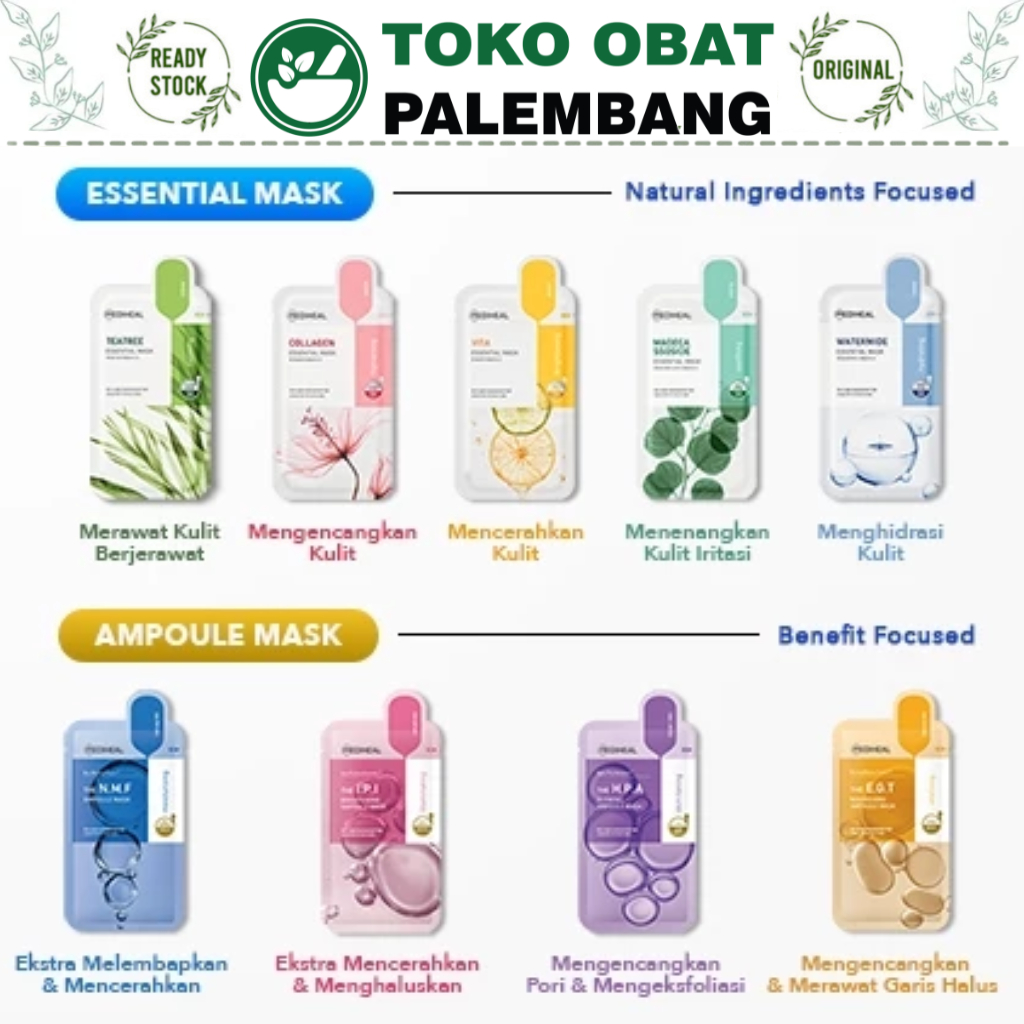 Jual MEDIHEAL FACE SHEET MASK MASKER WAJAH TEA TREE ESSENTIAL I.P.I ...