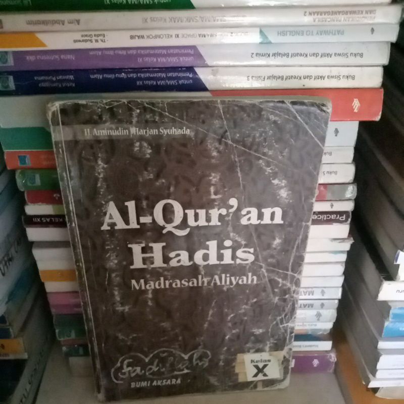 Jual buku Al Qur'an dan hadits kelas 10 penerbit bumi aksara | Shopee Indonesia
